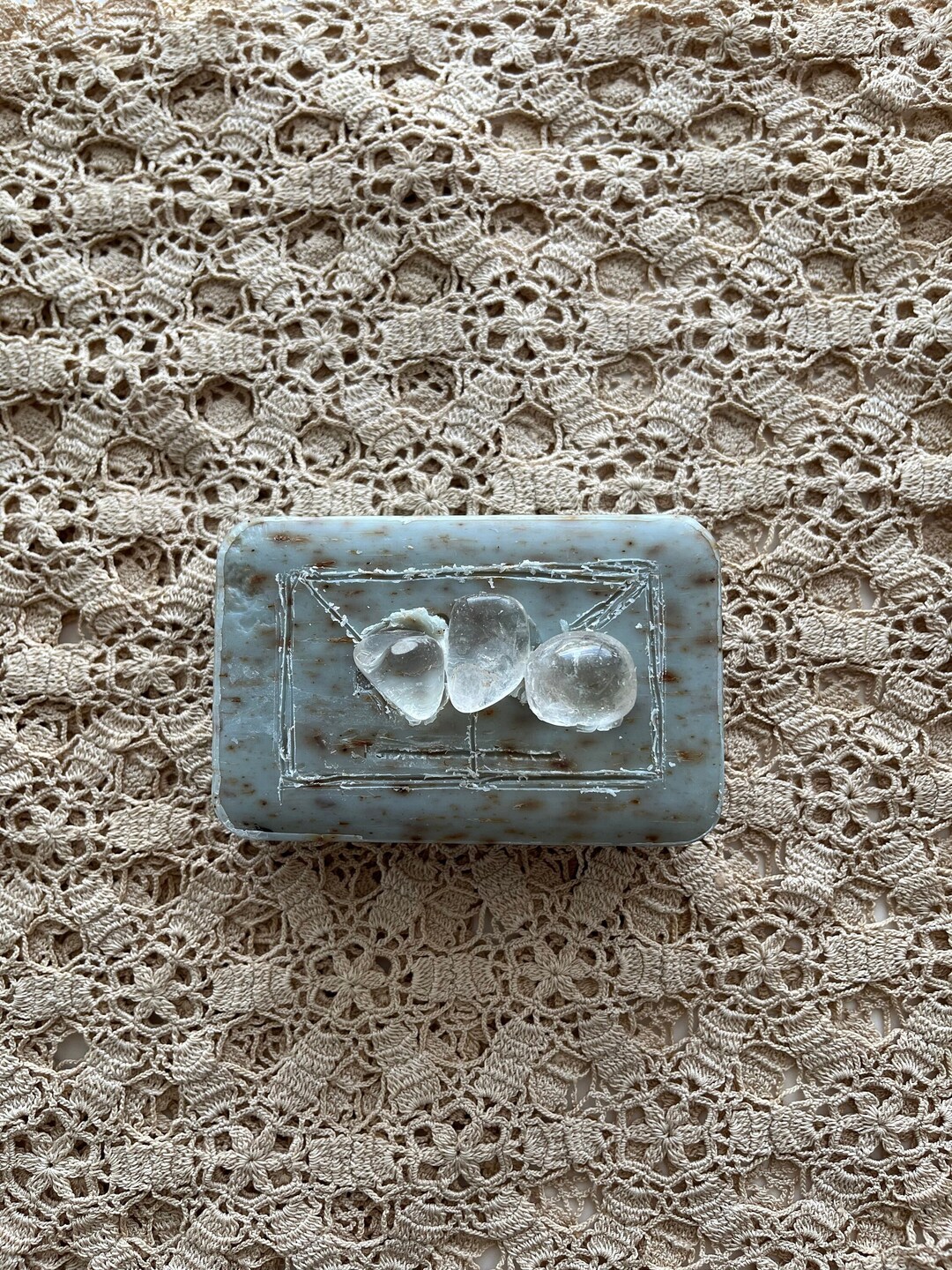 LOVE AND LUXURY Spell Lavender Clear Quartz Bath Soap and Shampoo ...