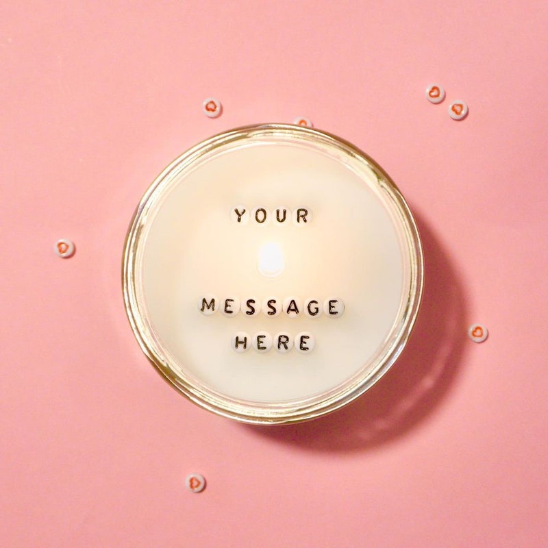 Candles With Message - Etsy
