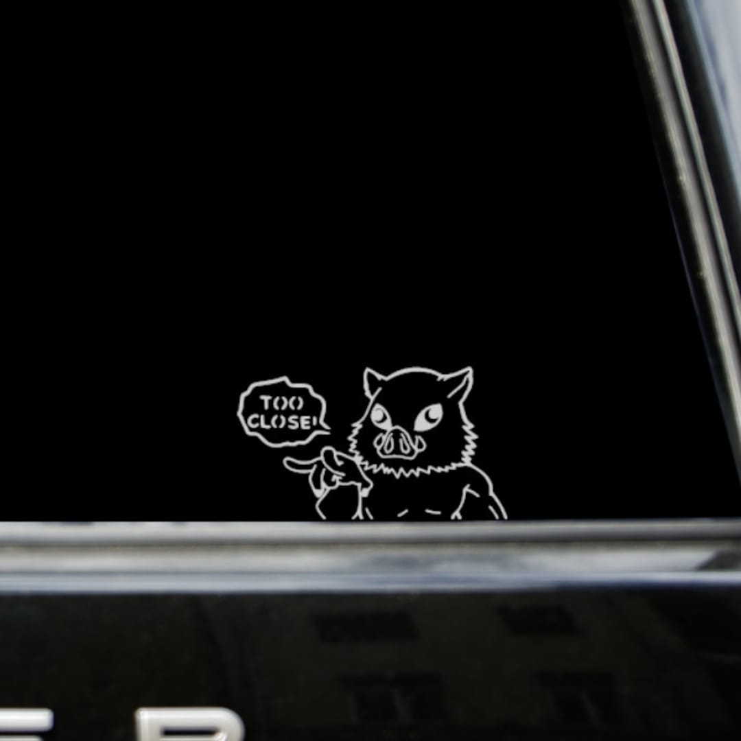 Slayer Car Decals,inosuke Vinyl Decal for Windows, Cars, Trucksbumper ...