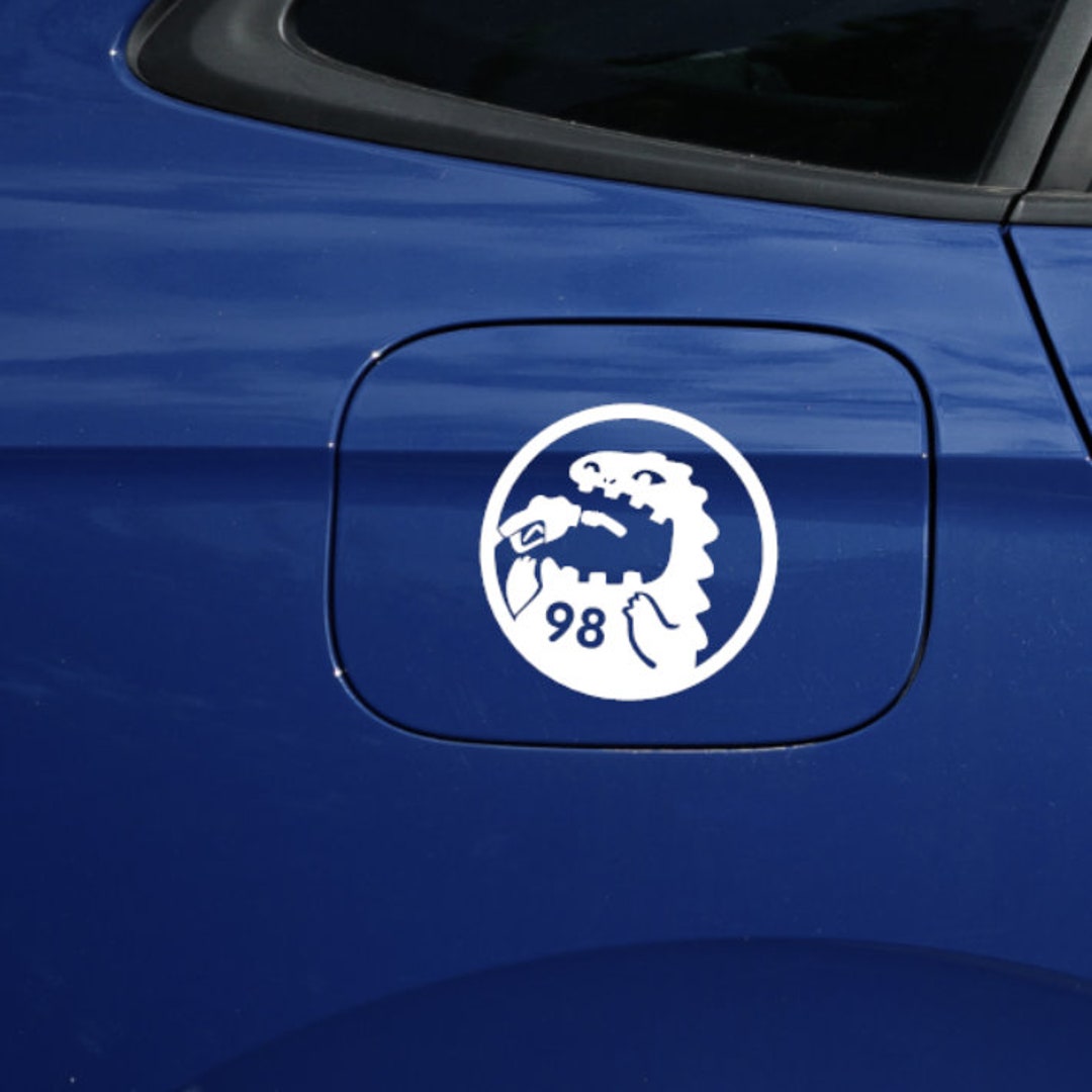 Gas Cap Decal,funny Anime Decal Sticker, Fuel Tank Cap Decal, 98 Fuel ...