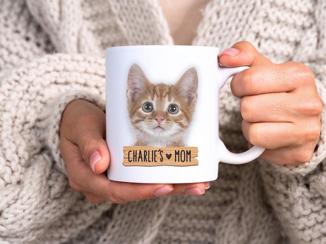 Custom Cat Mug, Cat Mom Mug, Cat Dad Mug, Cat Mug, Personalized Cat Mug ...
