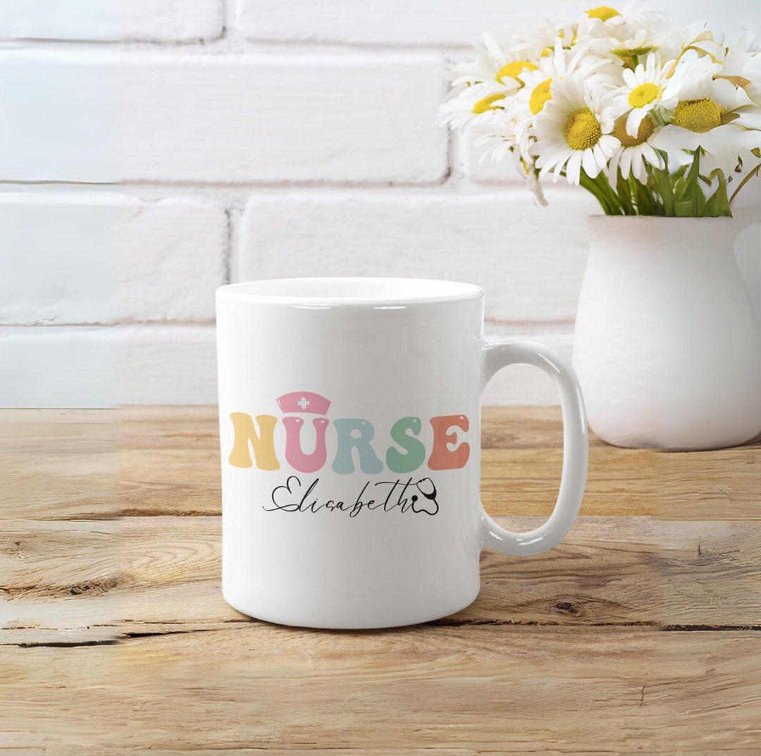 Custom Nurse Mug, Gift for Nurse, Funny Nurse Gift, Nurse Graduation ...