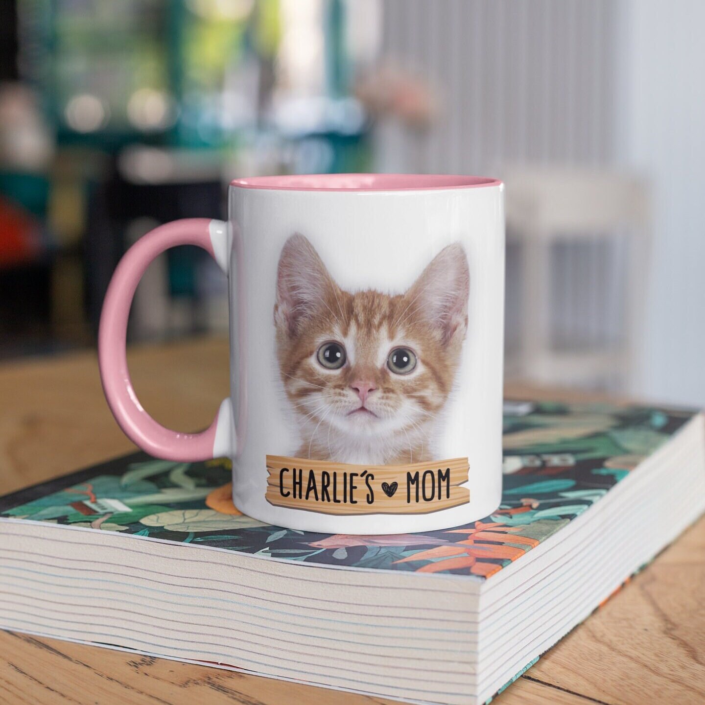 Custom Cat Mug, Cat Mom Mug, Cat Dad Mug, Cat Mug, Personalized Cat Mug ...