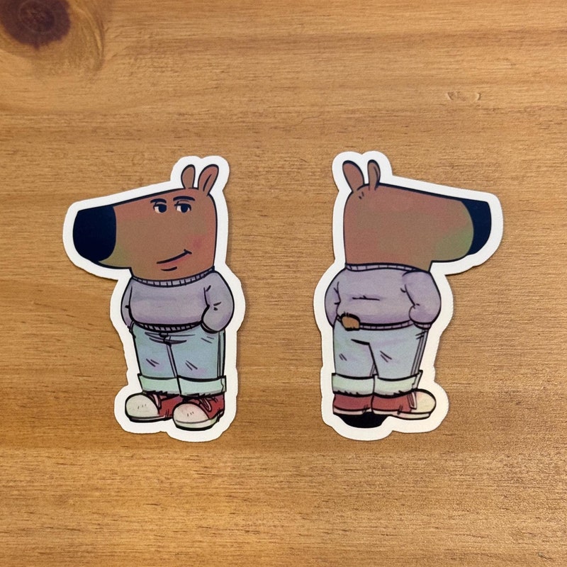 Chill Guy Meme Sticker - Etsy