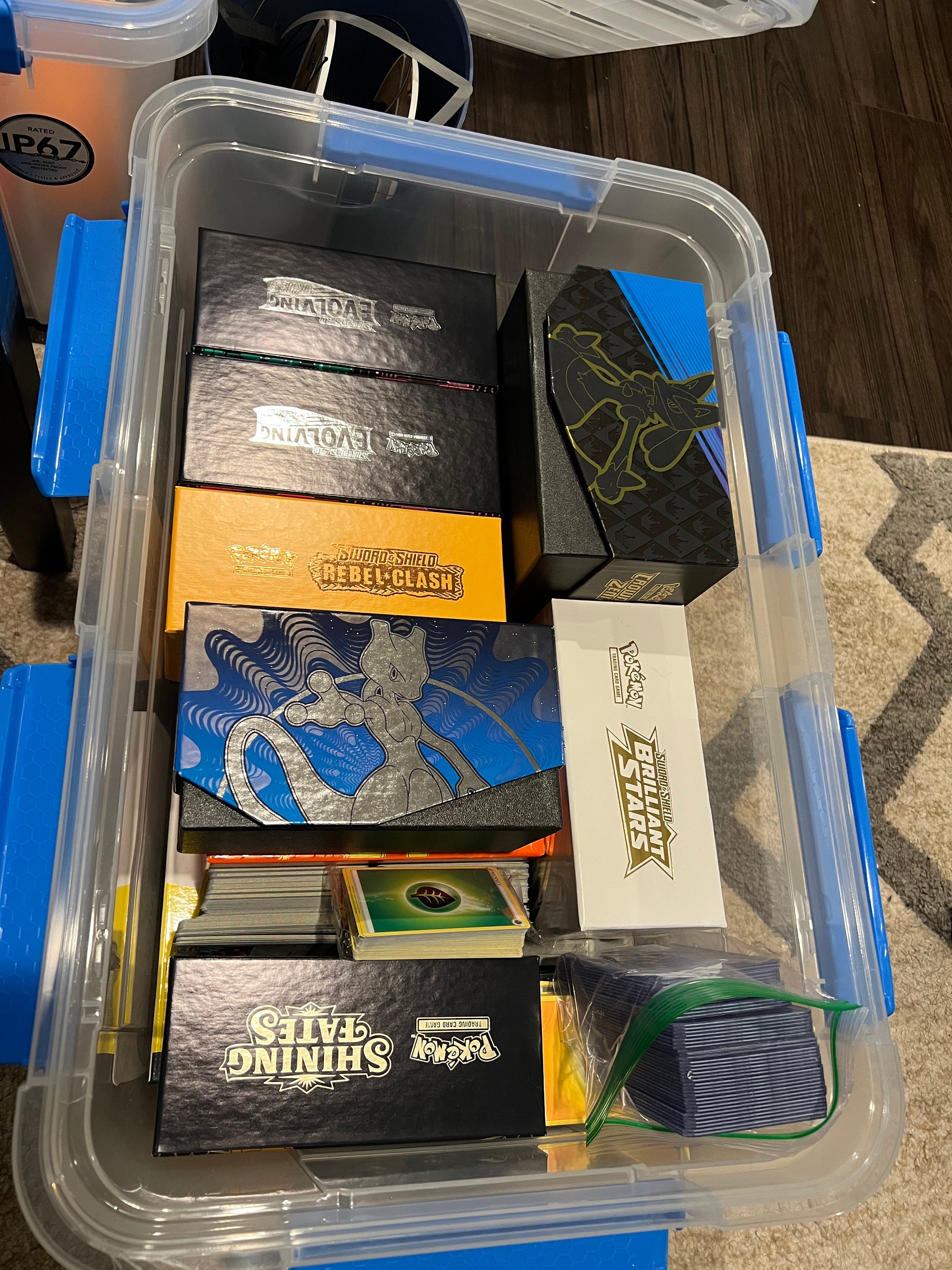 500 Pokemon Cards With Card Storage Box - Etsy