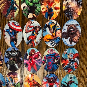Marvel Snap Artwork Stickers Custom Made Vinyl - Etsy
