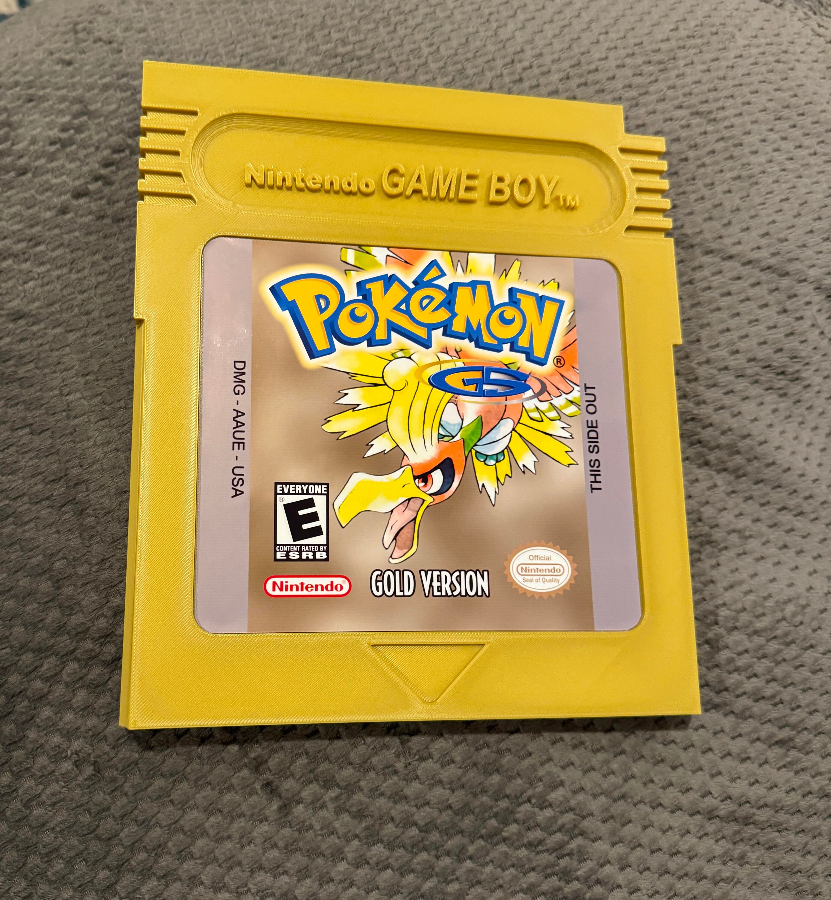 Giant Pokemon Red , Blue , Yellow , Gold Version Gameboy Cartridge ...