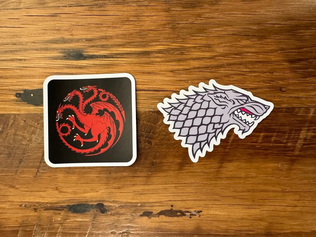 Game of Thrones Sticker Set Custom Made - Etsy