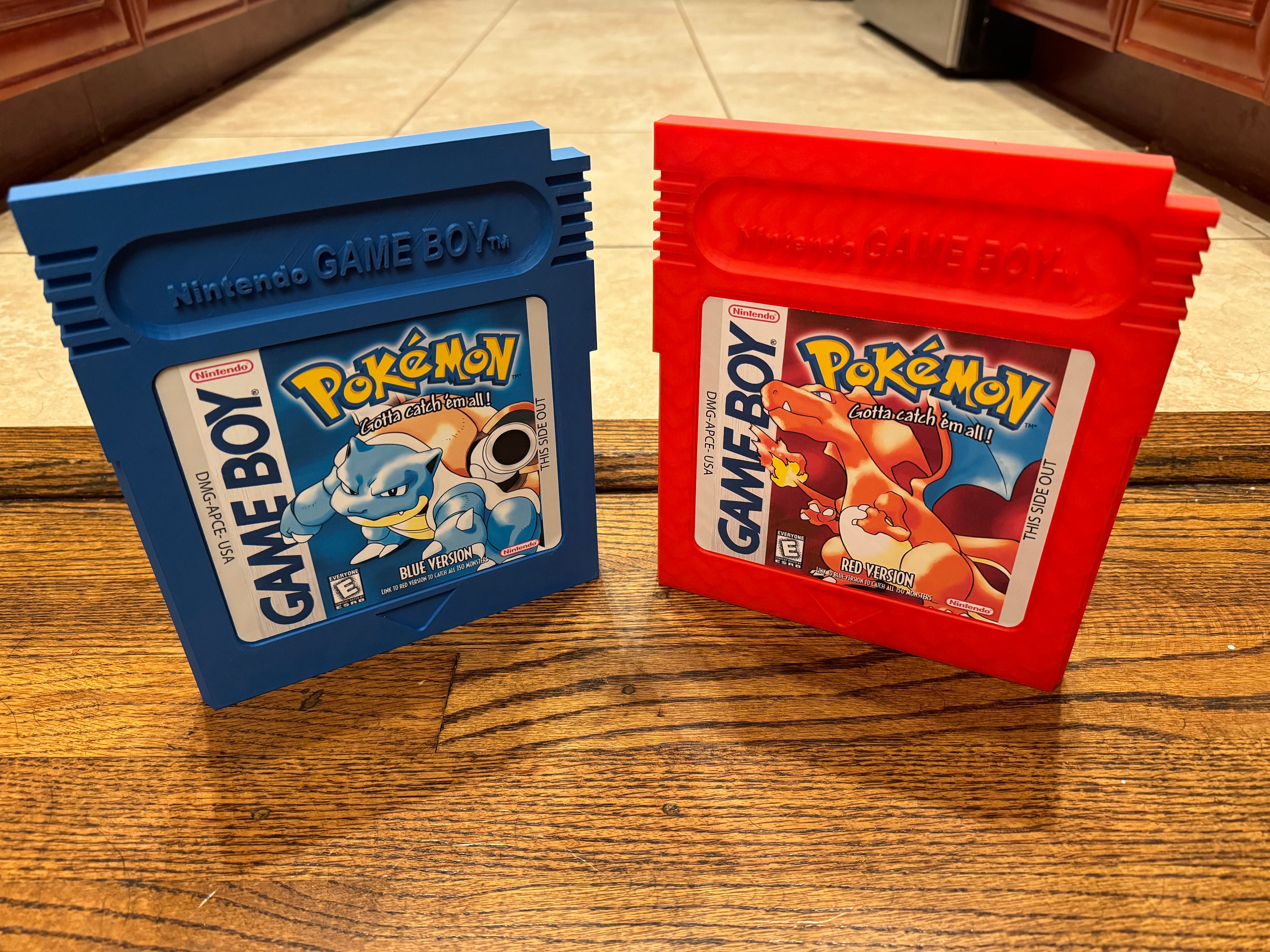 Giant Pokemon Red , Blue , Yellow , Gold Version Gameboy Cartridge ...