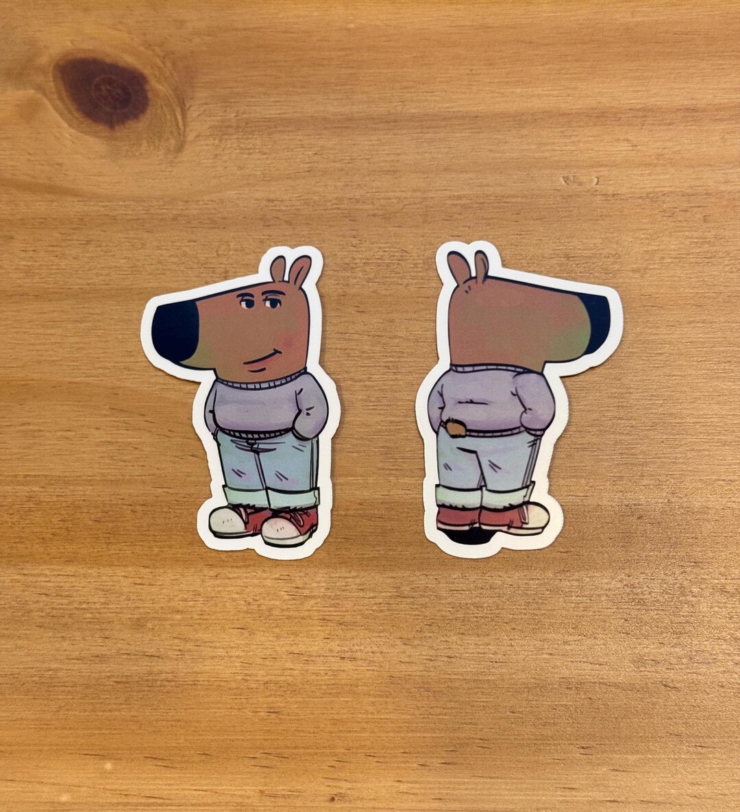 Chill Guy Meme Sticker Set - Etsy