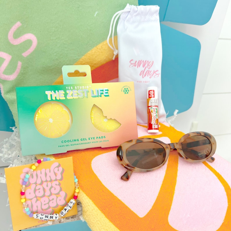 Sunny Daze Gift Box for Teens & Tweens Birthday Fun Box for Girls ...