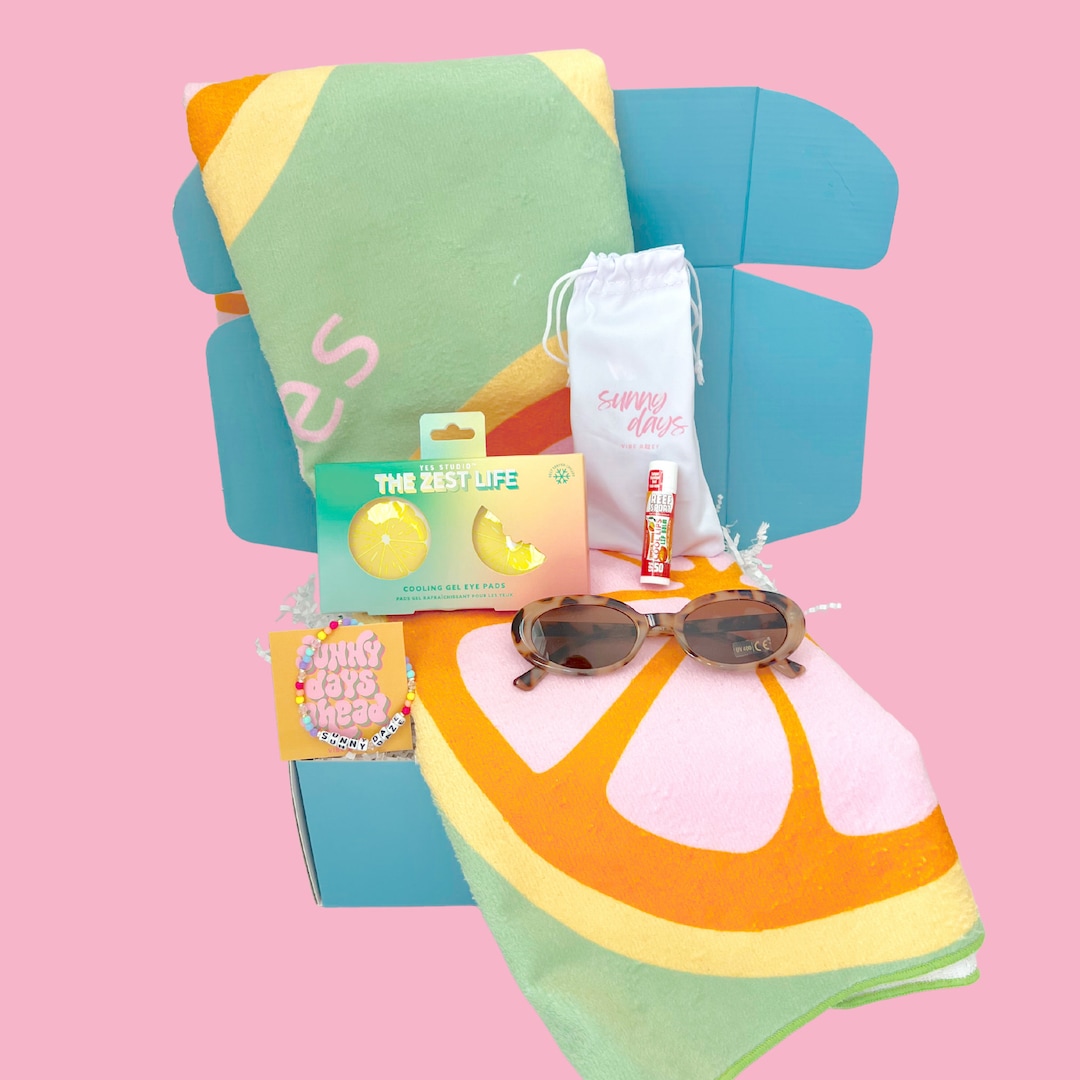 Sunny Daze Gift Box for Teens & Tweens | Birthday | Fun Box for Girls ...