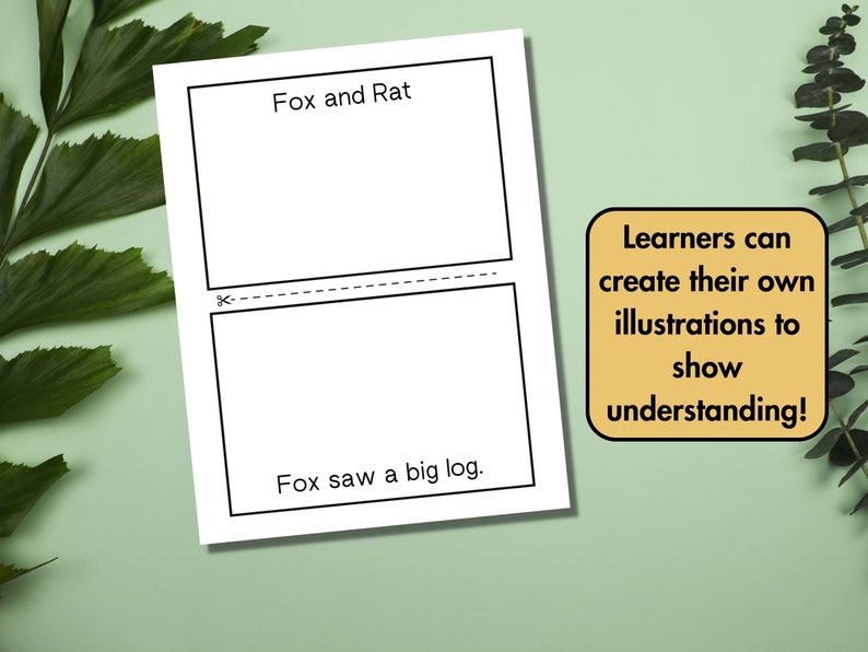 Decodable Books Instant Download Printable Reading Comprehension ...