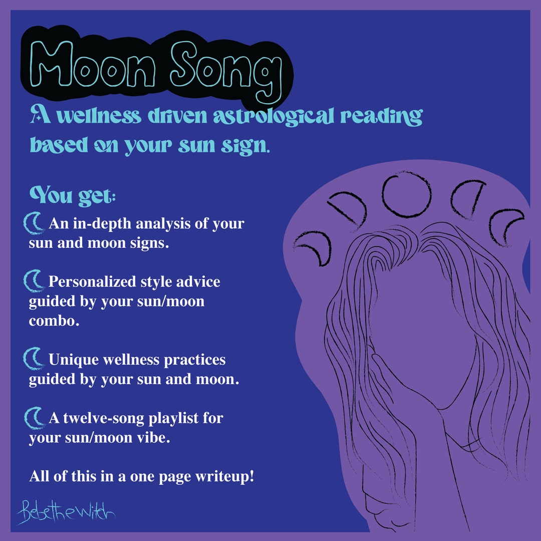 Moon Song - Sun & Moon Sign Reading for Style, Self-care and Good Vibes ...
