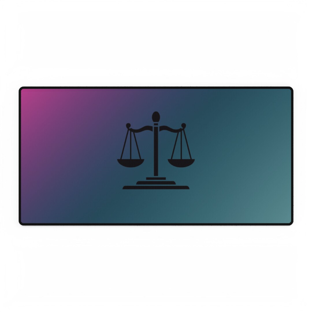 Justice Mouse Pad, Weighting Symbol Mouse Pad, Xlarge Mouse Pad ...