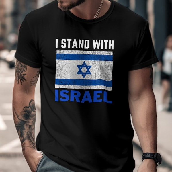 I Stand With Israel T Shirt - Etsy