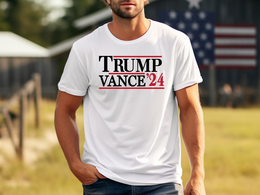 Trump Vance 2024 T-shirt, Trump 2024 Shirt, Election Tee, Patriotic ...