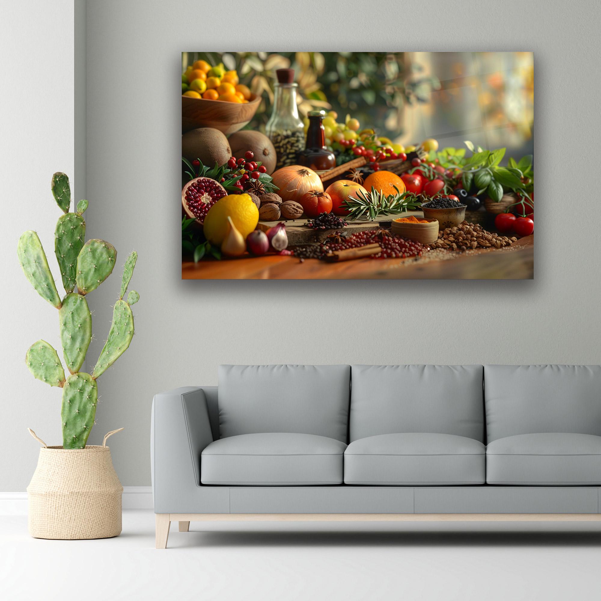Kitchen Wall Art , Tempered Glass Wall Art , Glass Printing , High ...