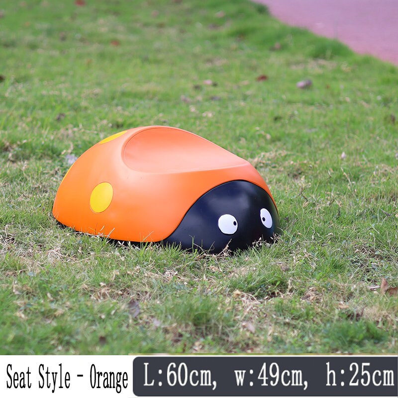 Seven Star Ladybug Sculpture Chair Kindergarten Scenic Area Courtyard ...