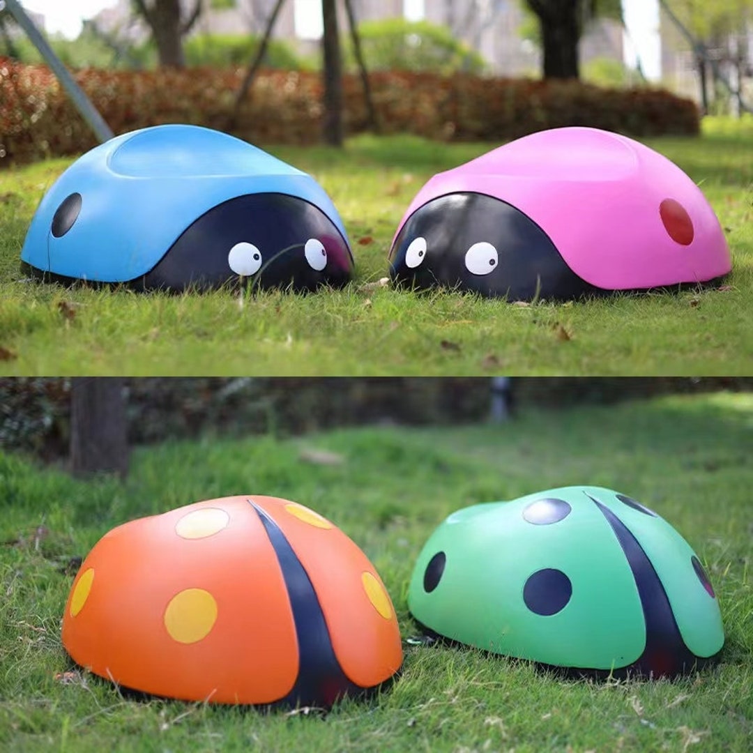 Seven Star Ladybug Sculpture Chair Kindergarten Scenic Area Courtyard ...