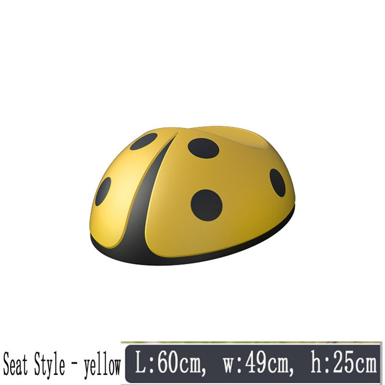 Seven Star Ladybug Sculpture Chair Kindergarten Scenic Area Courtyard ...