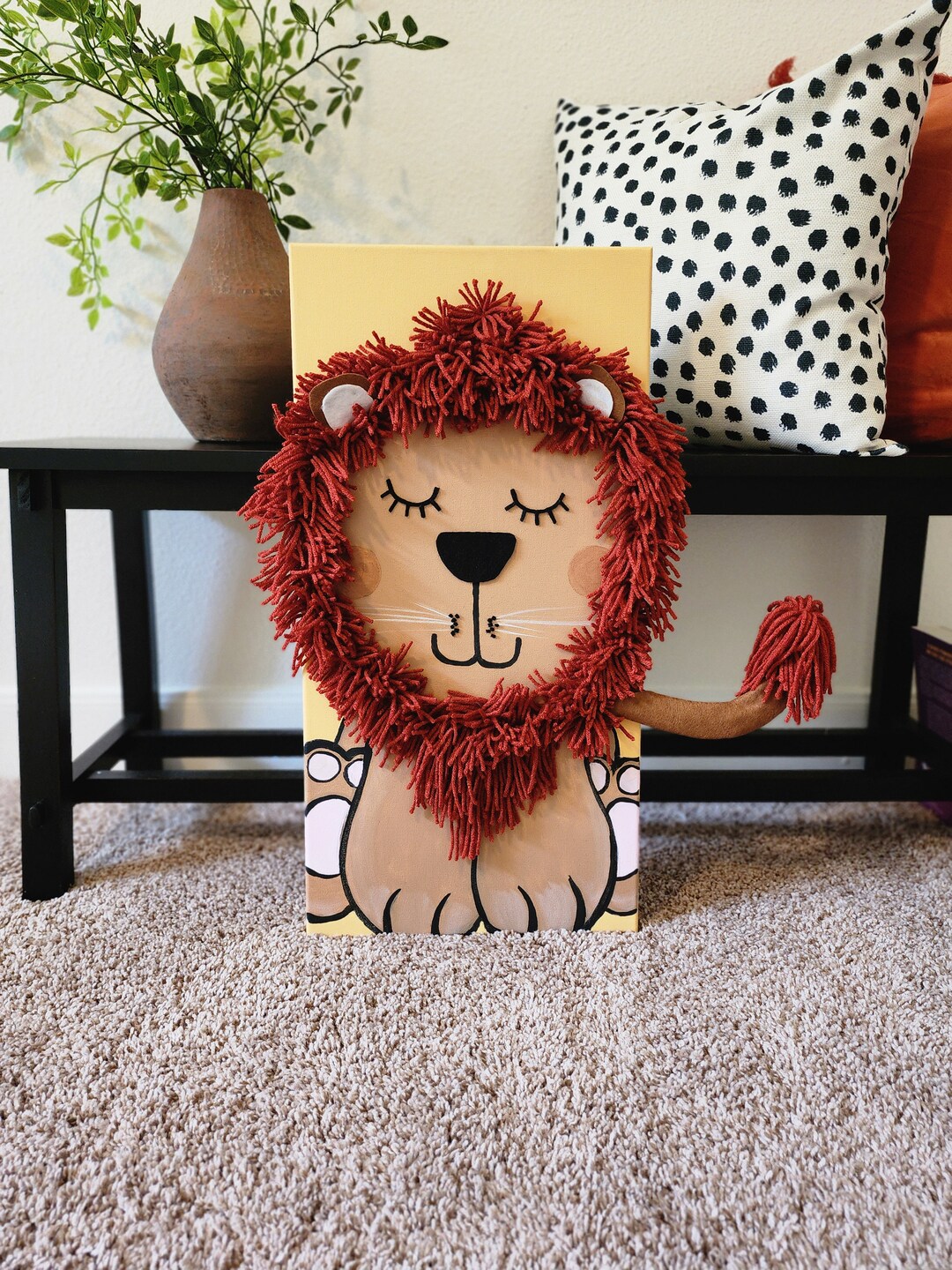 Larry Lion - Etsy