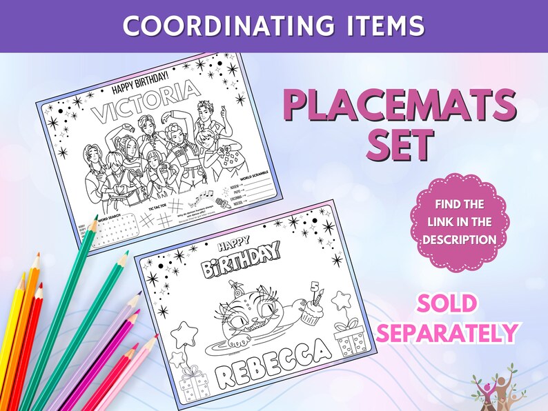 Kpop Demon Hunters Bingo Game: Huntrix & Saja Boys Birthday Party and ...