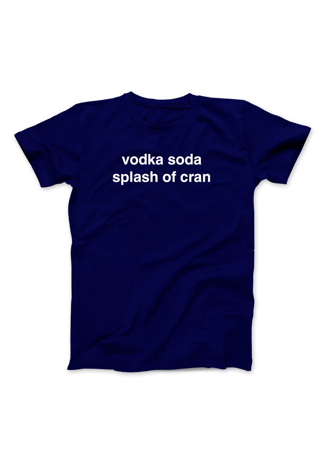 Vodka Soda Splash of Cranberry T-shirt - Etsy