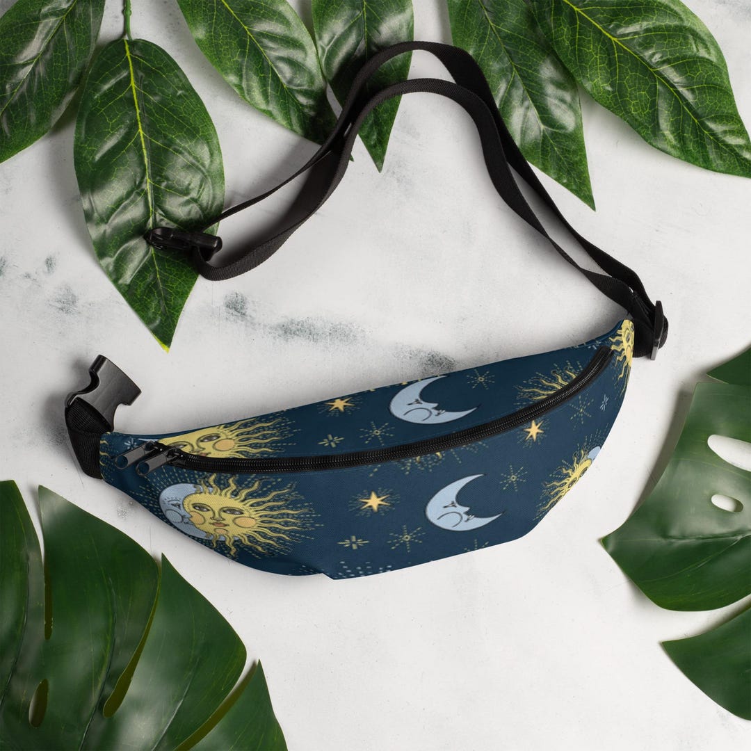 Sun and Moon Fanny Pack, Celestial Waist Bag, Boho Belt Bag, Gift for ...