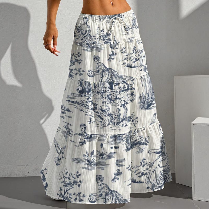 Toile Skirts - Etsy