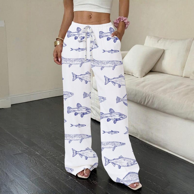 Fish Trousers Womens - Etsy