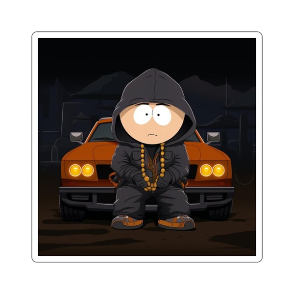 South Park Gangster Sticker - Etsy