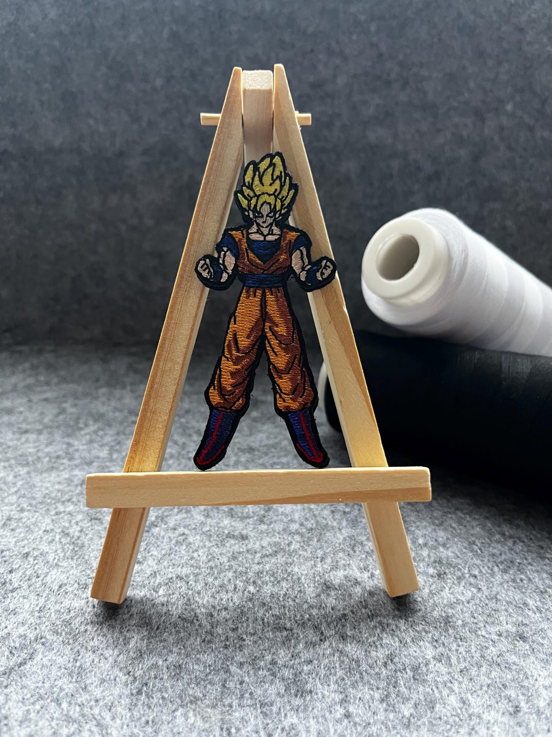 Patch Badge With Velcro Son-goku Super Saiyan Dragon Ball - Item No. K ...