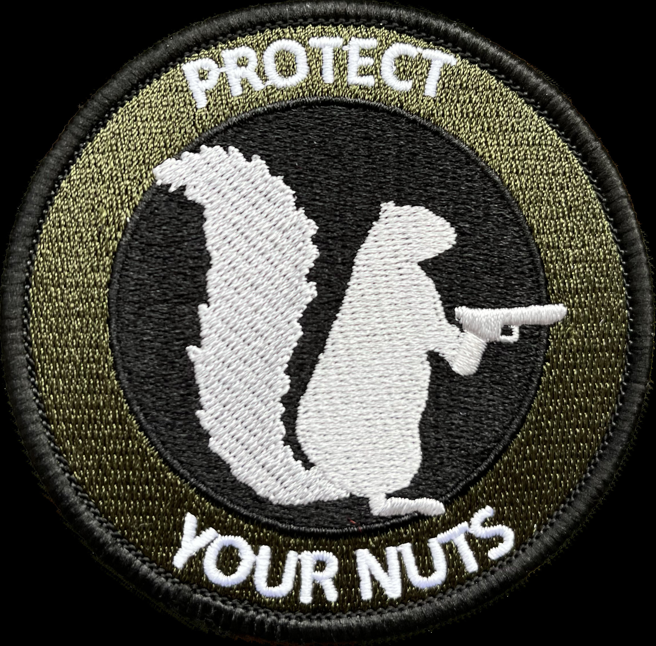 Patch Badge Patch Squirrel Protect Your Nuts Take Care of Your Nuts - Etsy