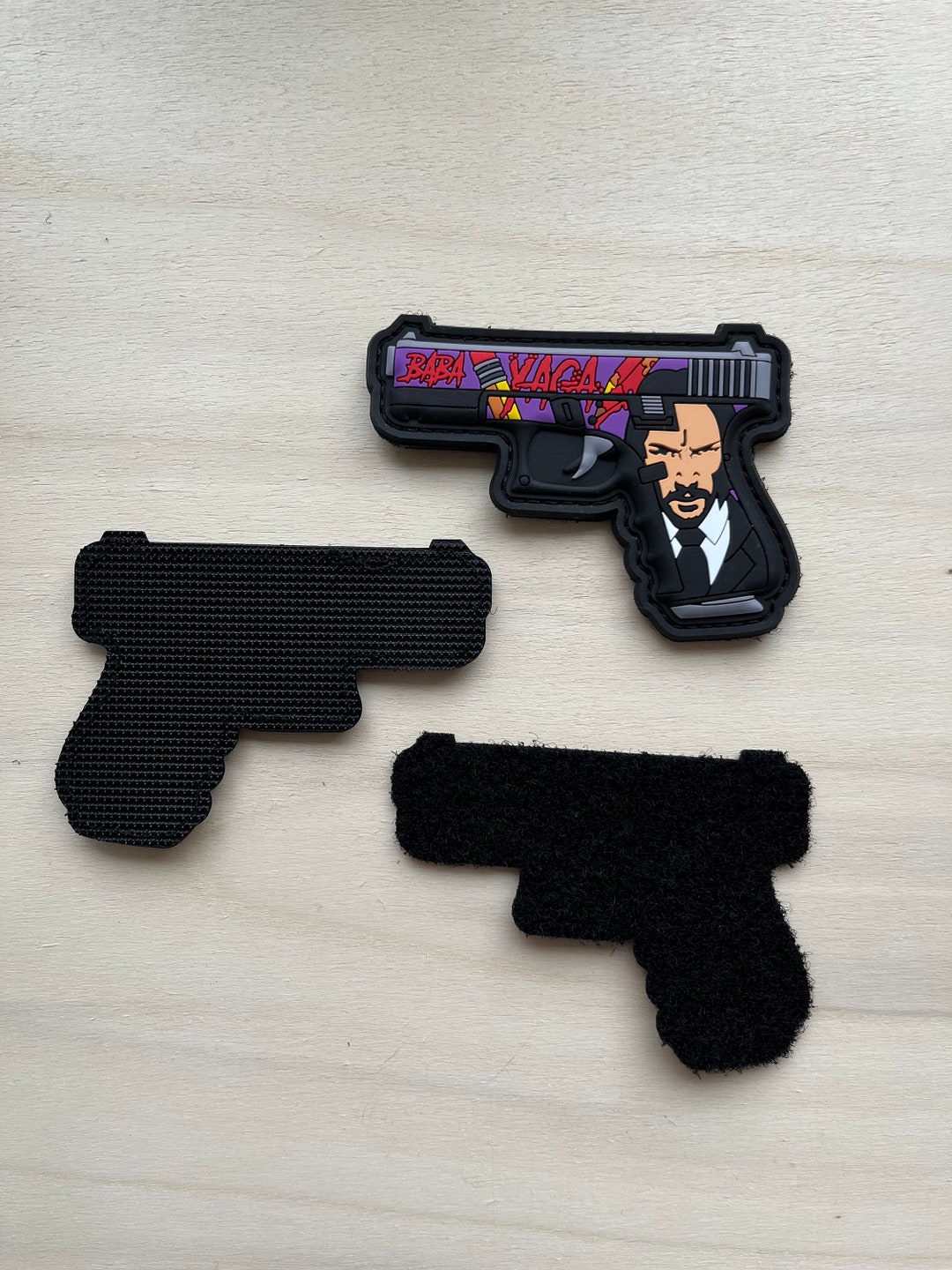 Patch Rubber With Velcro Baba Yaga John Wick - Etsy