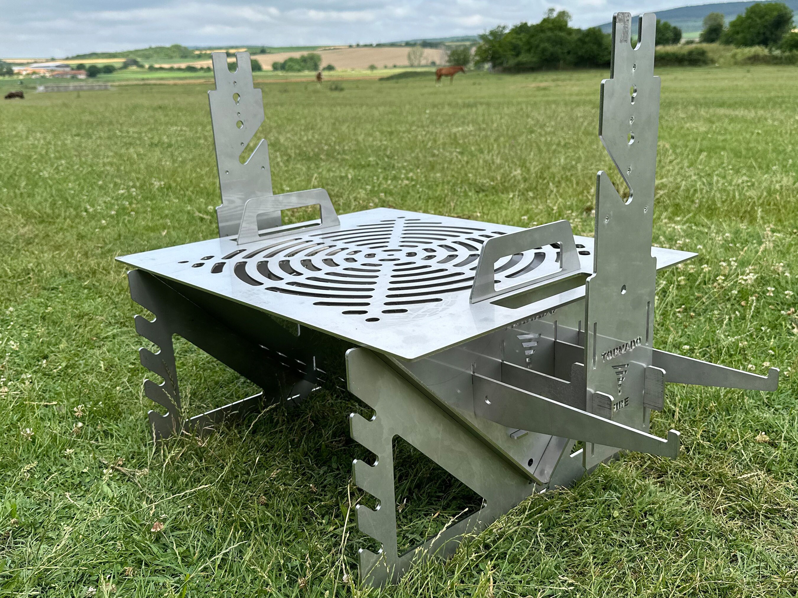 Premium Large 5mm Fire Pit DXF Files for Plasma Cut DIY, Portable ...