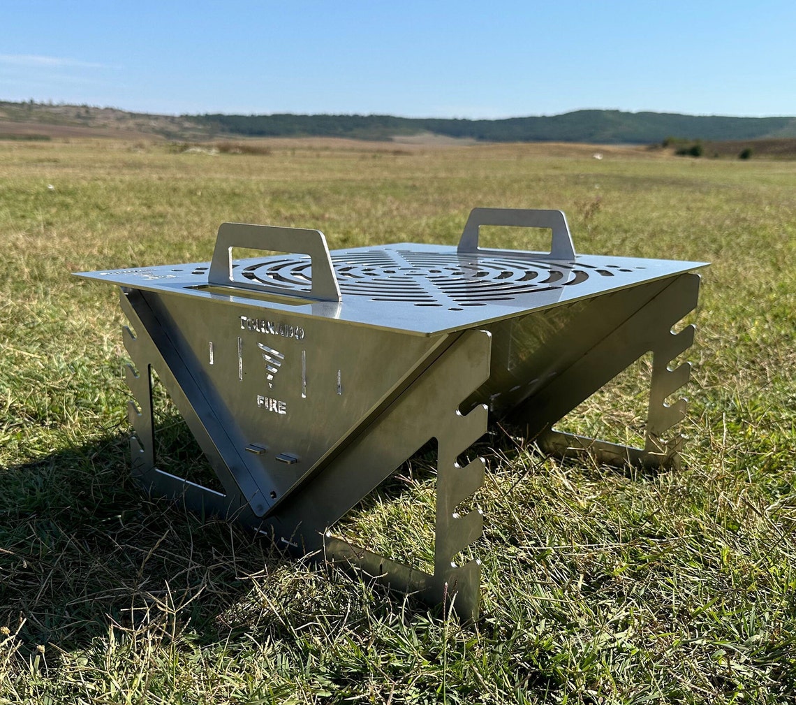 Premium Small 4mm Fire Pit DXF Files for Plasma Cut DIY, Portable ...