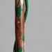 Hand Painted Walking Stick- Vine With Growing Ivy - Etsy