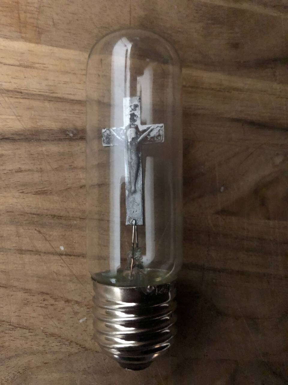 Crucifix Light Bulb - Etsy