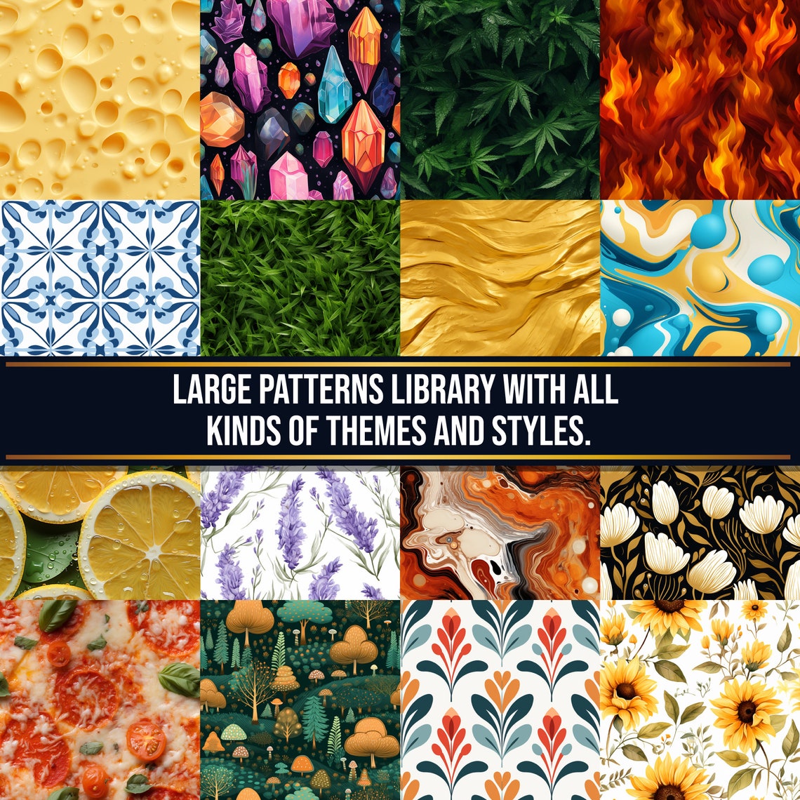 Cheese Pattern, Food Pattern, Cheesy Digital Images, Seamless Pattern ...