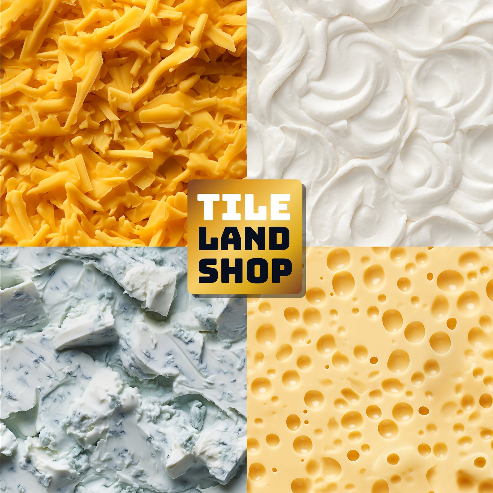 Cheese Pattern, Food Pattern, Cheesy Digital Images, Seamless Pattern ...