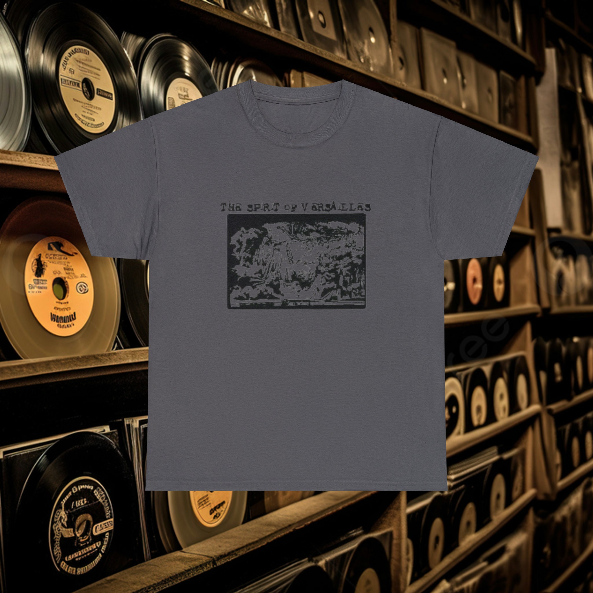 The Spirit of Versailles Band Unisex Heavy Cotton Tee Comfortable Fit ...