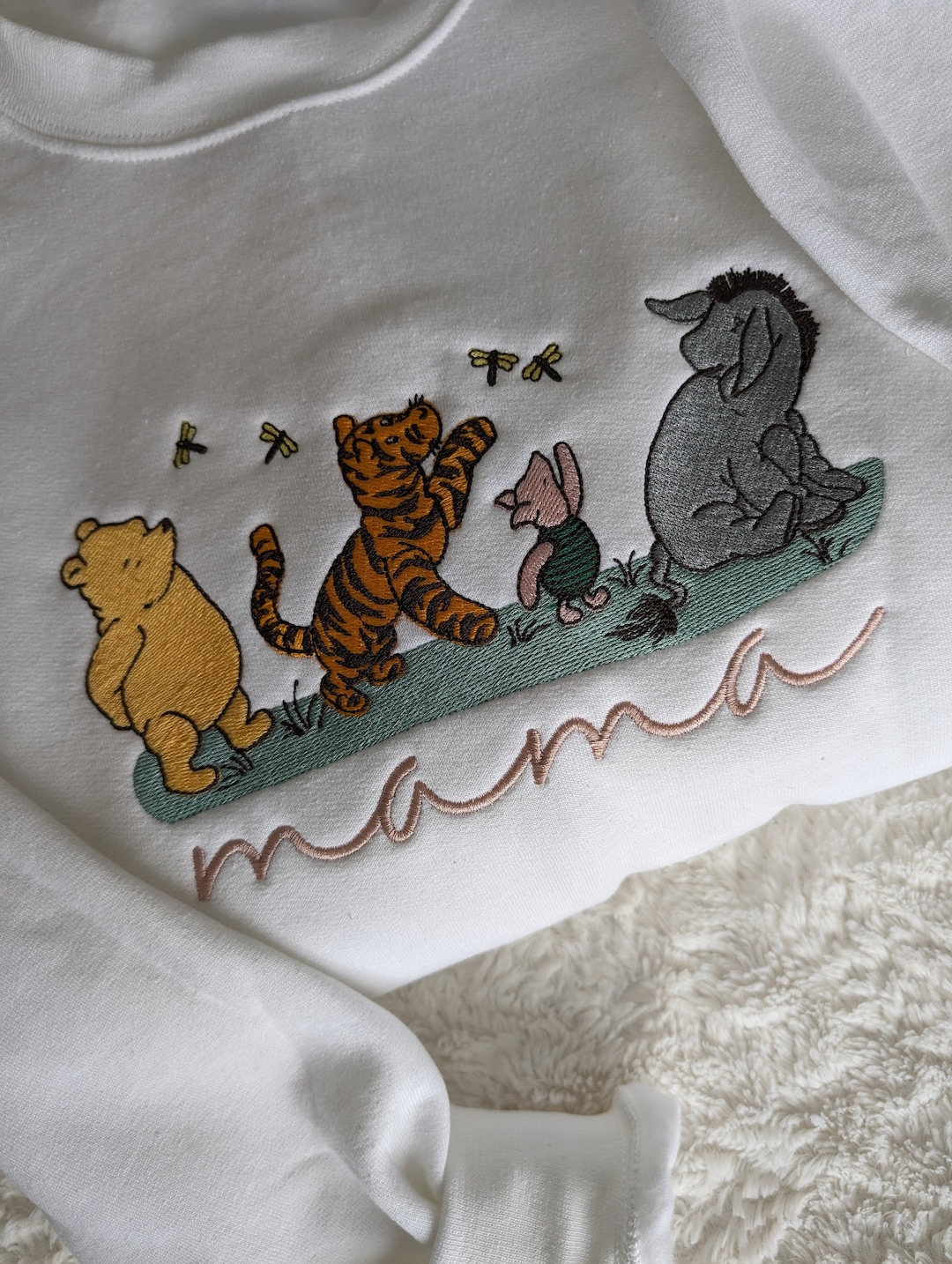 Personalized Adult Pooh and Friends Embroidered Sweatshirt ...