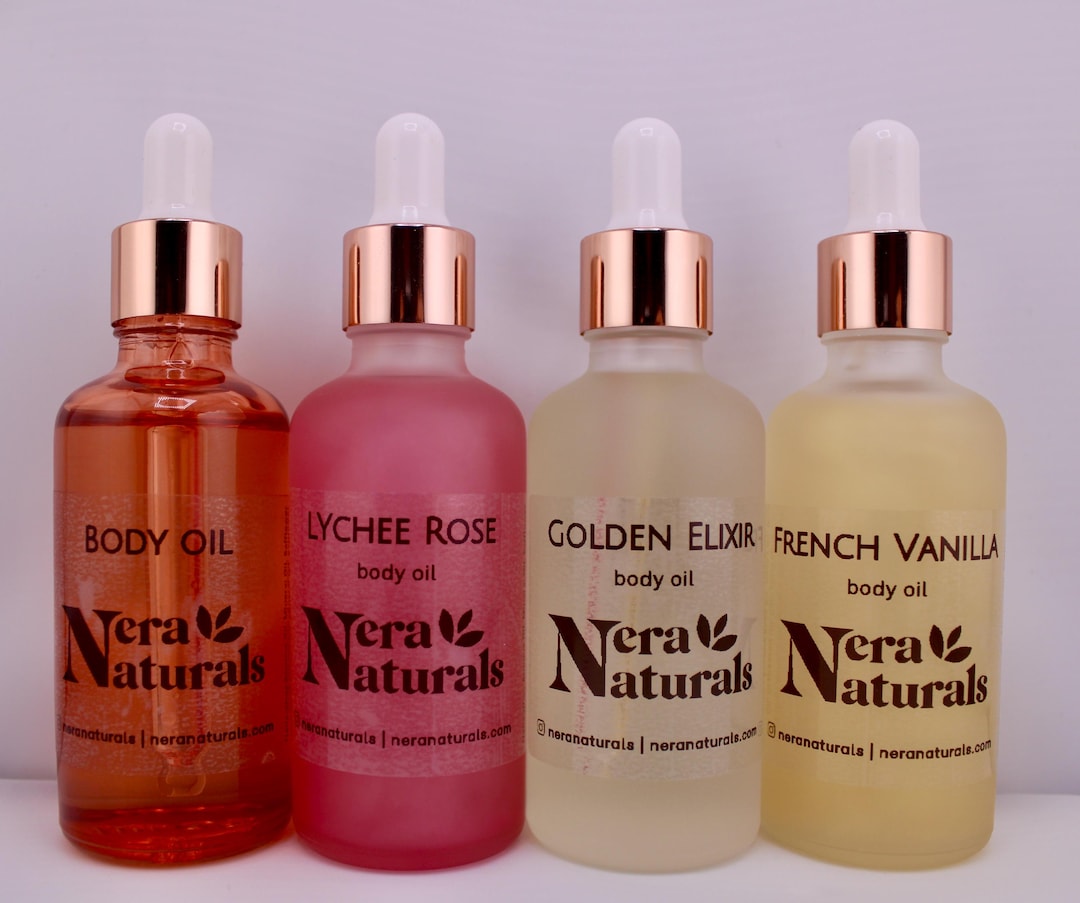 Lychee Rose | Dry Body Oil • Natural Lightweight Moisturizer • Vegan ...