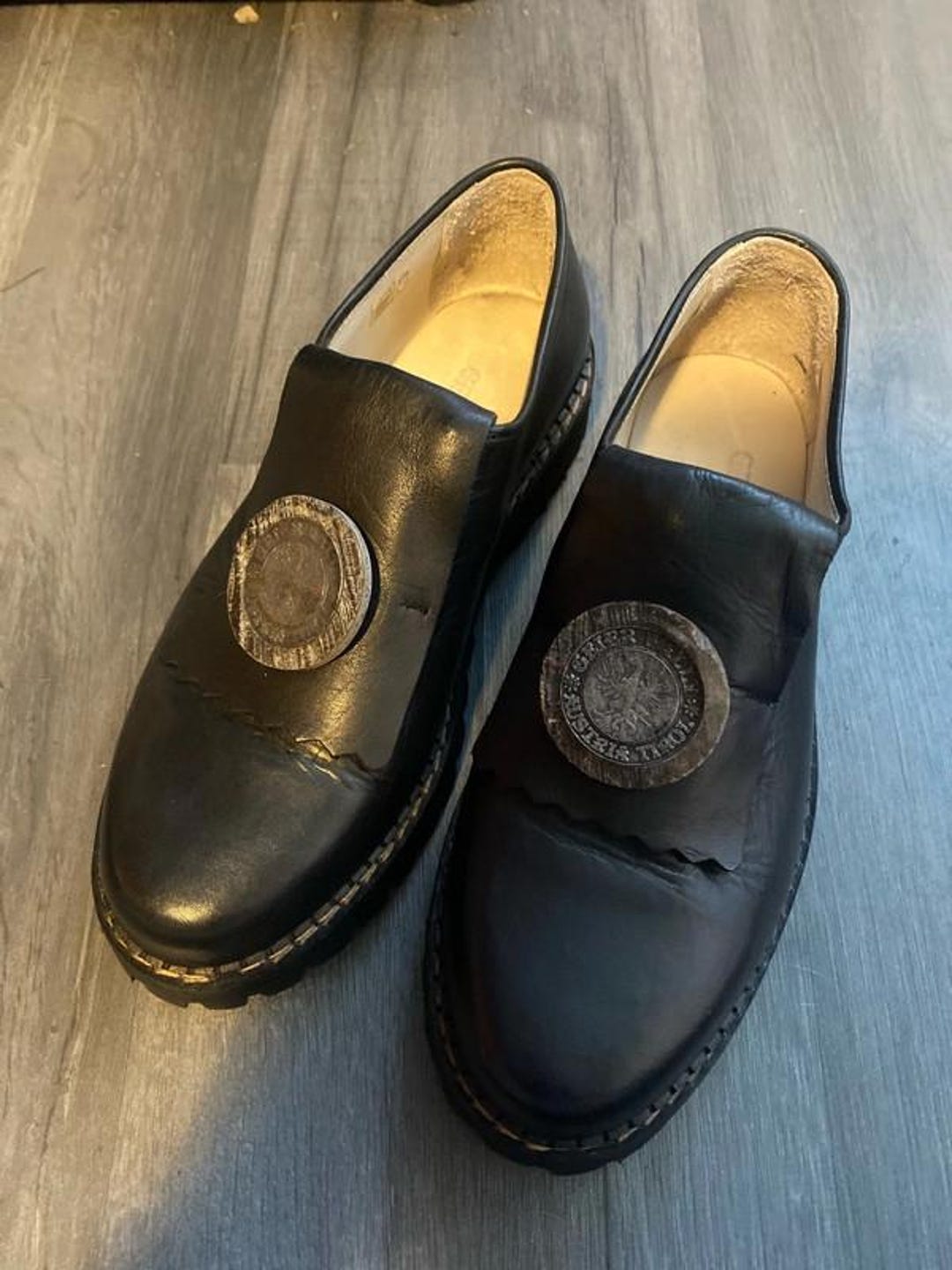 Vintage Leather Geier Wally Shoes Size 5/38 - Etsy