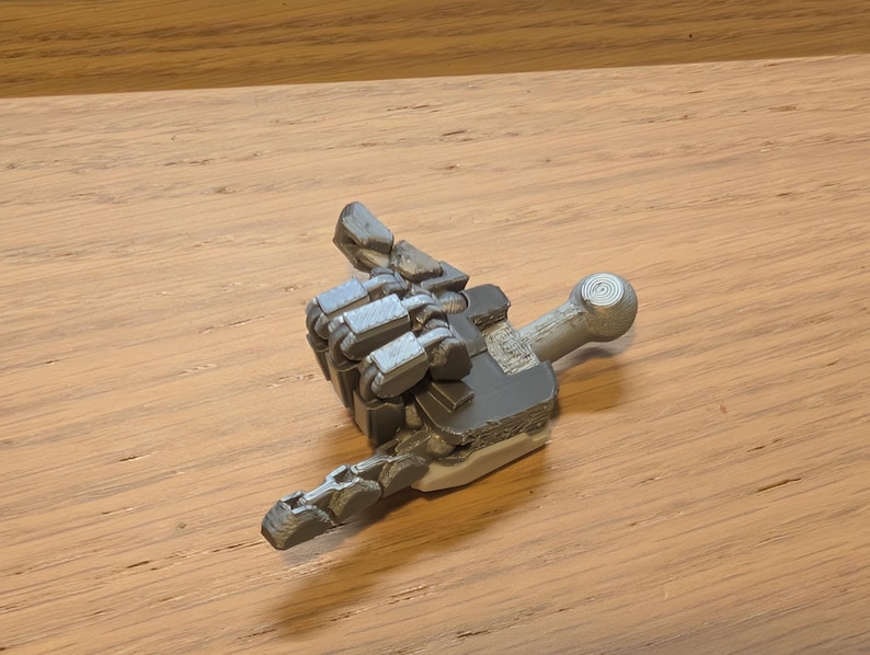 1/48 Mega Size Unicorn Mecha Hand Full Movement Joints, 3D Printed - Etsy