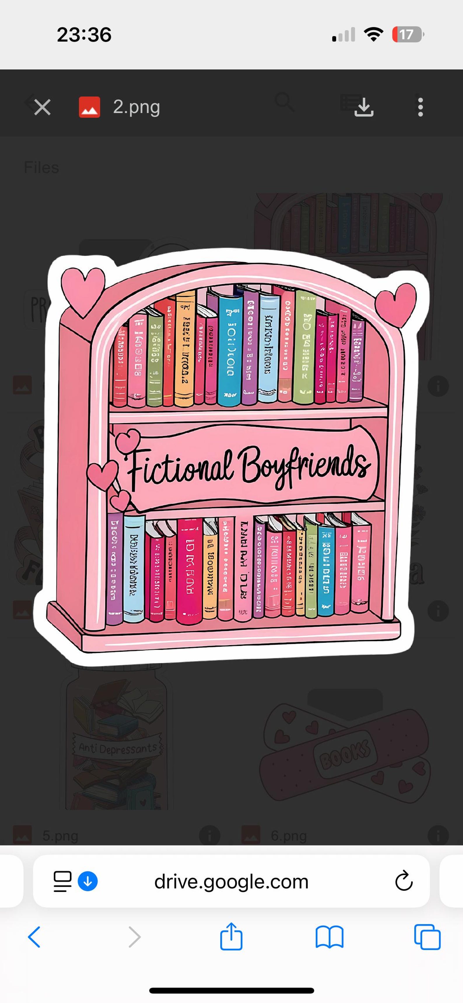 Fictional Boyfriend Sticker for Spicy Book Lover - Etsy