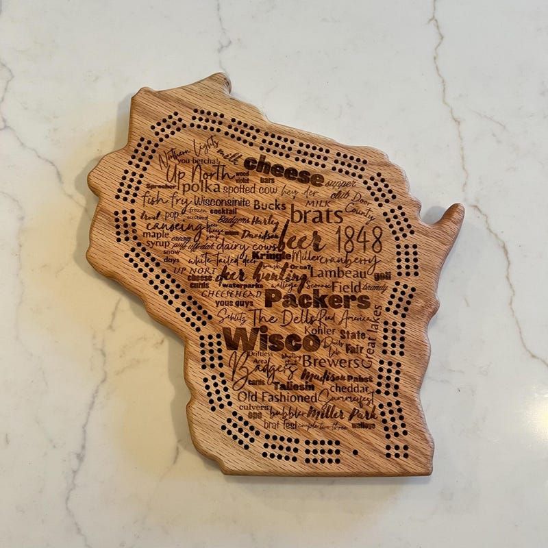Wisconsin Cribbage Game - Etsy
