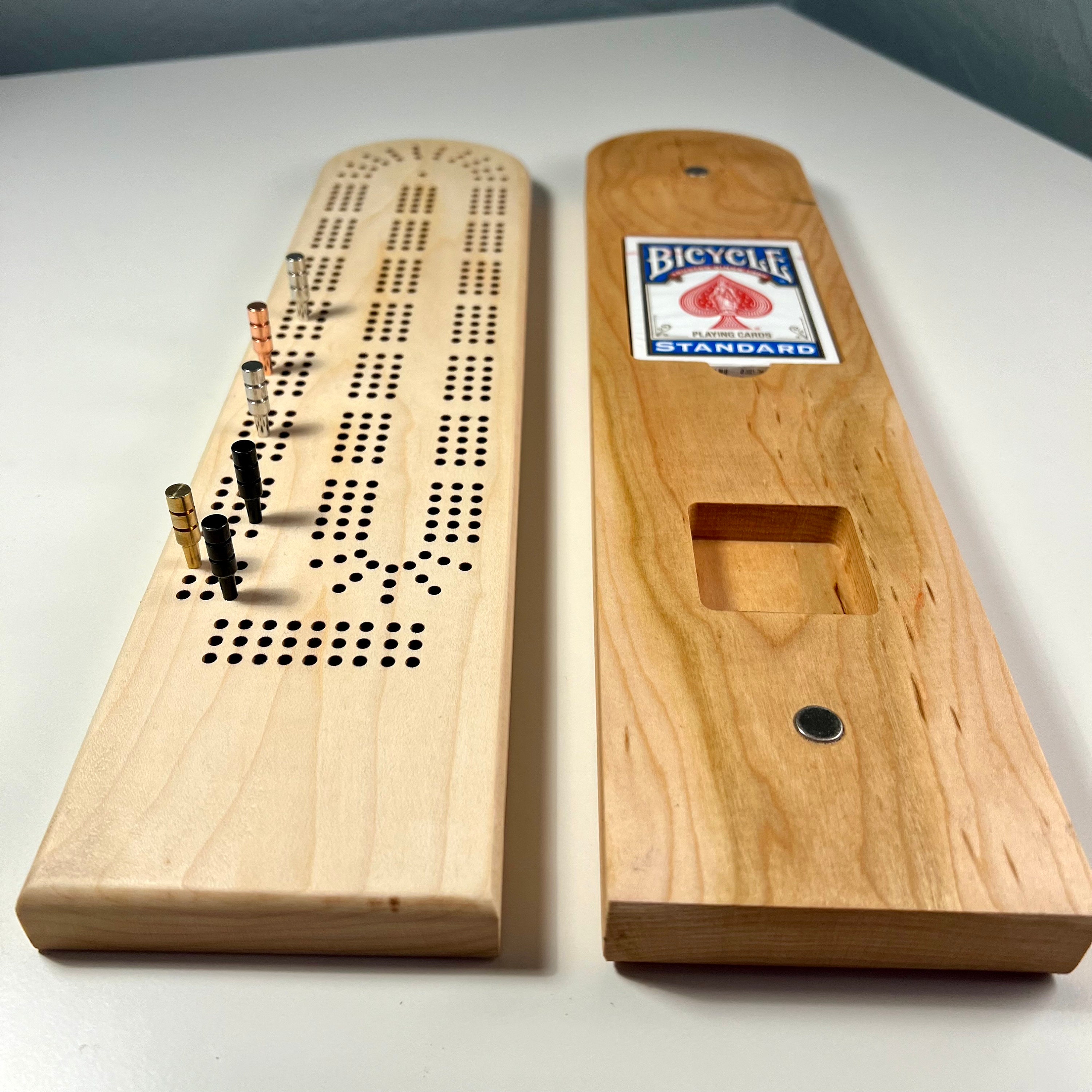 Personalized Cribbage Board With Card and Peg Storage Custom - Etsy UK