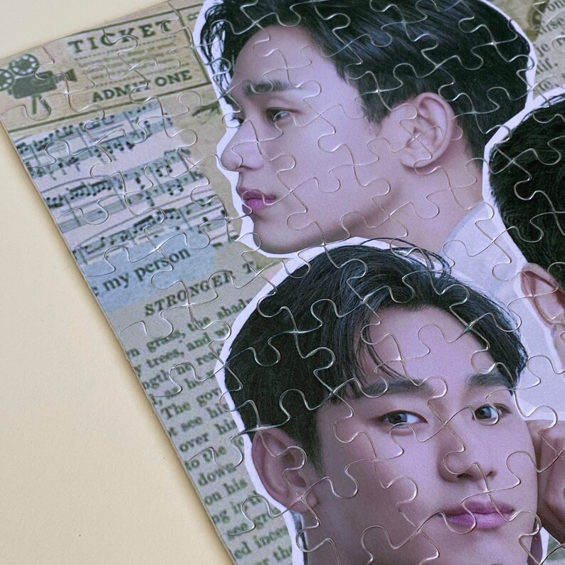 Kim Soo Hyun Kdrama Actor PUZZLE 126 Pieces Korean Drama Queen of Tears ...